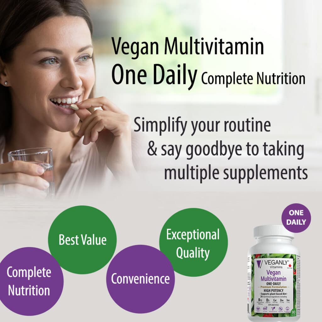 Vegan Multivitamin - One Daily (90 Tabs) | Canada